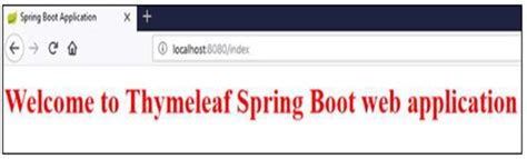 Spring Boot Thymeleaf Complete Guide On Spring Boot Thymeleaf