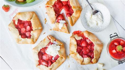 Mini Galette Met Aardbeien Lekker Recept Leukerecepten