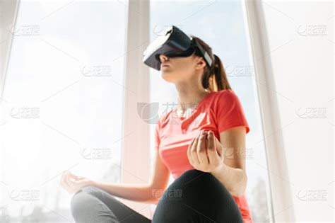 未来运动技术儿童有氧运动法概念强迫性的虚拟现实一个人