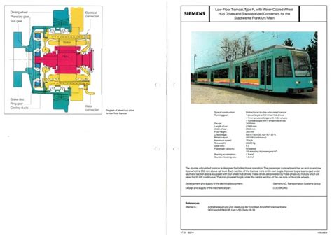 Siemens Data Sheet Frankfurtmain Low Floor Tramcar Type R Wheel Hub