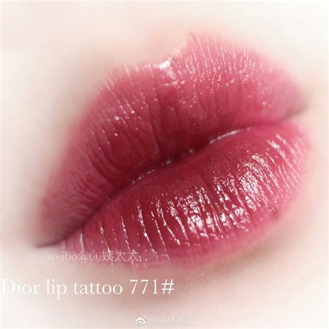 Dior Addict Lip Tattoo Dior染唇液771 高清图片，堆糖，美图壁纸兴趣社区
