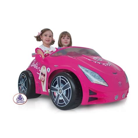 Where To Buy Stunning 12v Injusa Pink Barbie 2 Seat Ride On Jeep A Top