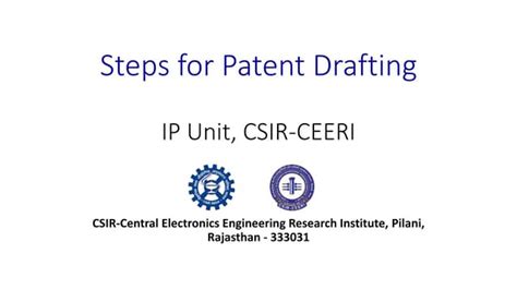 Stepsforpatentdraftingpptx