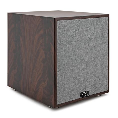 Avcom 10 Active Subwoofer Walnut At Gear4music