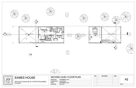 Eames House In Revit Behance