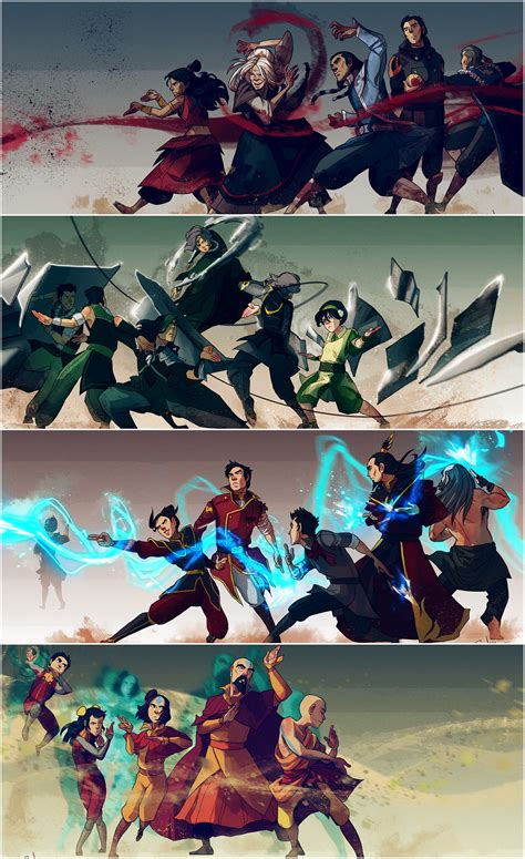 Avatars Bending Art Avatar Last Airbender Bending Qgegcg