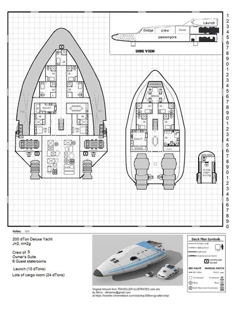 Traveller Rpg Deck Plans Deckplans Dd