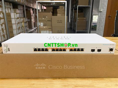 CBS350 12XT EU Cisco Switch 10x 10GE 2x 10G Copper SFP Combo
