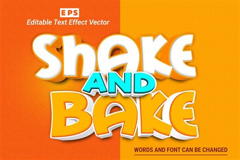 Shake Editable Text Effect Vector Graphic By Truevector · Creative Fabrica