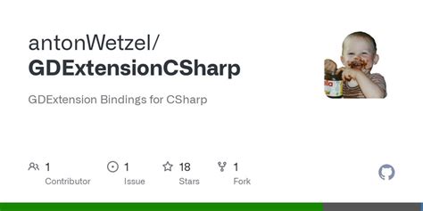 antonwetzel gdextensioncsharp gdextension bindings for csharp [github