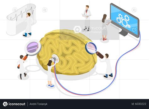 Best Measuring Brain Activity Illustration Download In Png And Vector Format