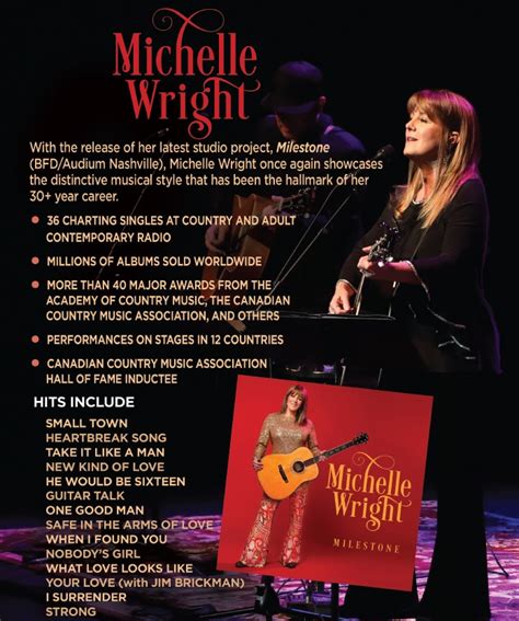 Michelle Wright 2023 Tour