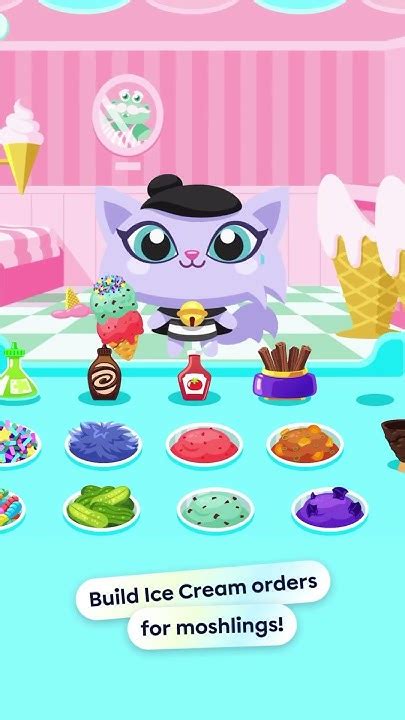Moshi Play Try Our New Ice Cream Game Serve Customers Orders To Keep
