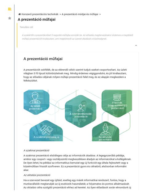 A Prezentáció Műfajai Pdf