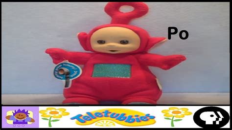 1998 Pbs Teletubbies Talking Po Plush Toy By Playskool Youtube