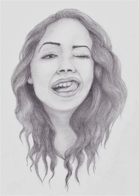 Rita Ora Inspired Drawing