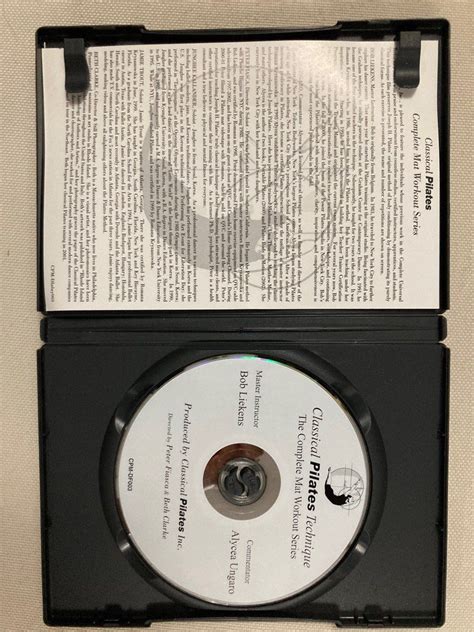 Classical Pilates Technique The Complete Mat Workout Series On Carousell