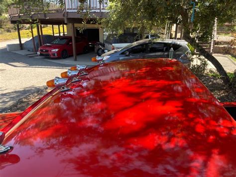 1969 Chevrolet C20 K20 Pickup Red Rwd Automatic Cst 20 For Sale