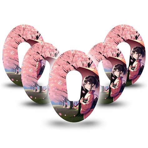 Expressionmed Cherry Blossom Anime Adhesive Patch Dexcom G6one Uk