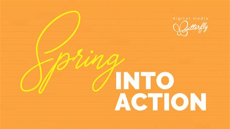 Spring Into Action Revitalizing Your Marketing Strategy Digital Media Butterfly