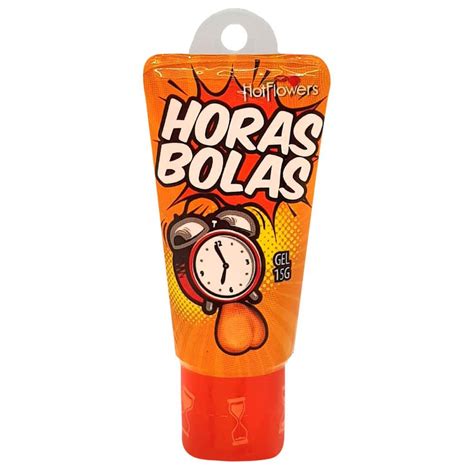 Horas Bolas Gel Prolongador De Ereção 15gr Hot Flowers Sex Shop