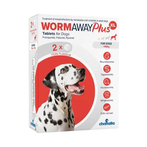 Worm Away Plus The Pet Parlour Pet Food And Accessories Store