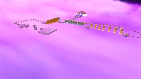 Short Rainbow Obby 60 Follower Special U 912 Hiberworld Play