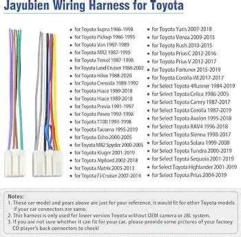 Toyota Tacoma Stereo Wiring Diagram Guide For Easy Installation