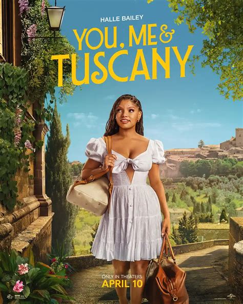 You Me And Tuscany Halle Bailey Character Poster Moviefone