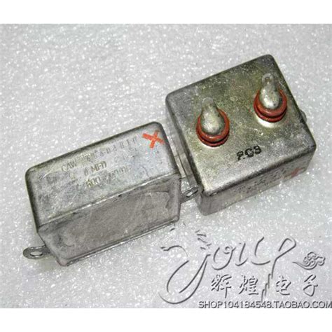 Antique American Caw 600v 10uf 10mfd 105 High Voltage Tube Amplifier