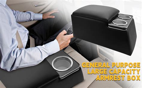 Tengbase Universal Truck Seat Organizer With Armrest