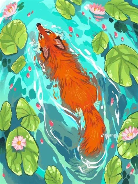 A Cool Fox Drawing I Found On Tiktok I Am Not The Owner R Foxes