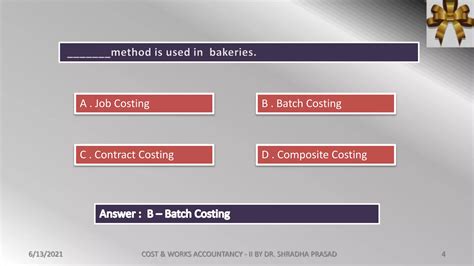 Methods Of Costing Ppt
