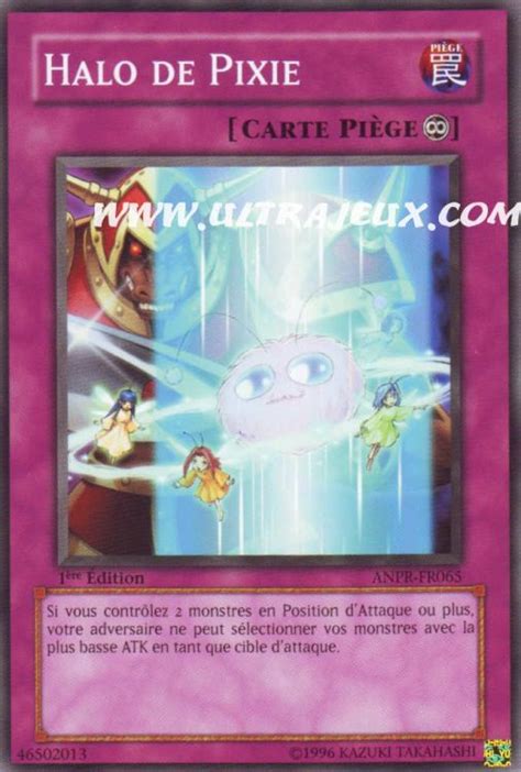 Carte Yu Gi Oh Halo De Pixie [anpr Fr065]