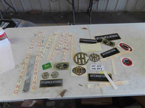 Tractor Implement Decals Mccormick John Deere International