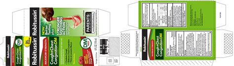 Robitussin Maximum Strength Cough Plus Chest Congestion Dm