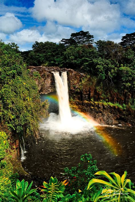 Rainbow Rainbow Falls Lava Light Galleries