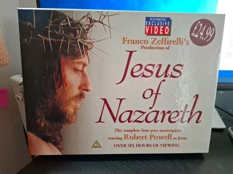 Jesus Of Nazareth Vhs Film Robert Powell Six Hours Long Collectors