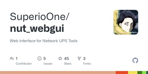 Github Superioonenutwebgui Web Interface For Network Ups Tools