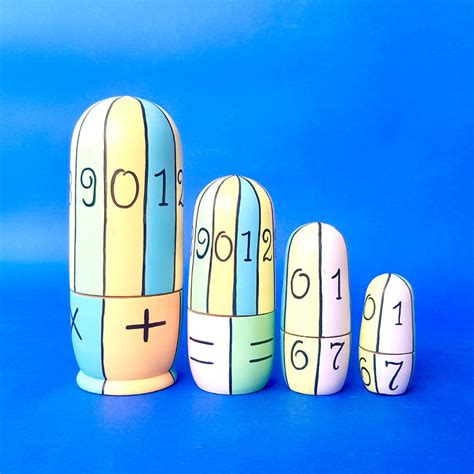 Buy Solve The Math Wooden Dolls Set Of 4 Online On Zwende