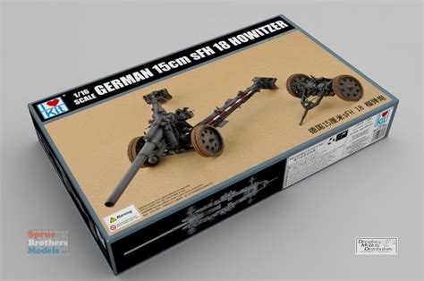 Ilk61603 116 I Love Kit German 15cm Sfh 18 Howitzer Sprue Brothers