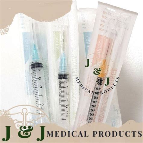 Sterile Disposable Syringe 1cc 3cc 5cc Lazada Ph