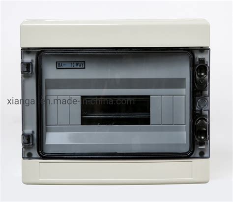 4way 8way 12way Pc Ip65 Waterproof Fireproof Electrical Distribution Panel Box Manufacture