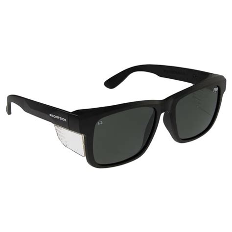 Safety Glasses Polarised Smoke Lens And Black Frame Brisbane And Qld