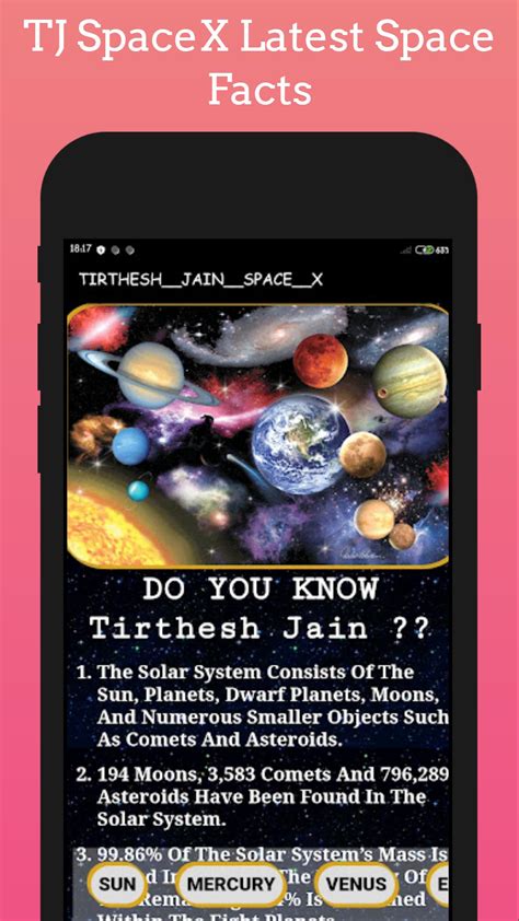 Solar System Facts Less Known Apk For Android Download