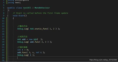 Unity 调用dllunity Dllimport和放置plugins有区别吗 Csdn博客