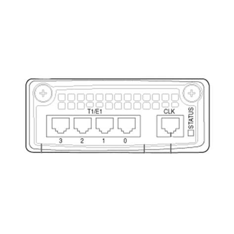 Juniper Ctp150 Im T1e1 Interface Module