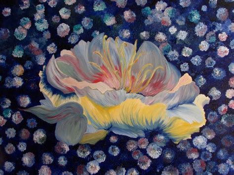 Blue Lotus Painting At Explore Collection Of Blue
