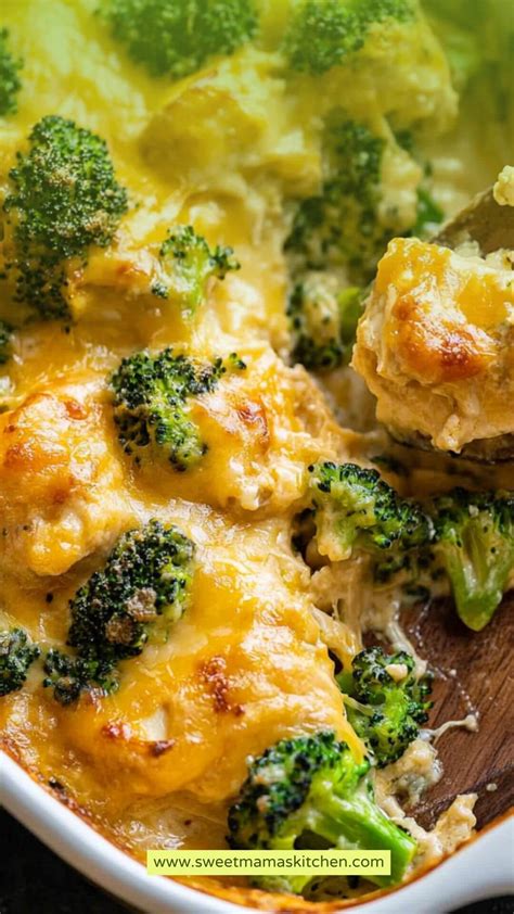 Chicken Broccoli Cheese Casserole Recipe Sweet Mamas Kitchen