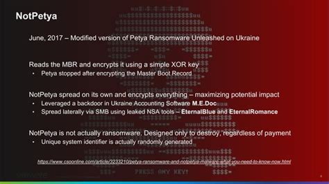 Future Of Destructive Malware Ppt